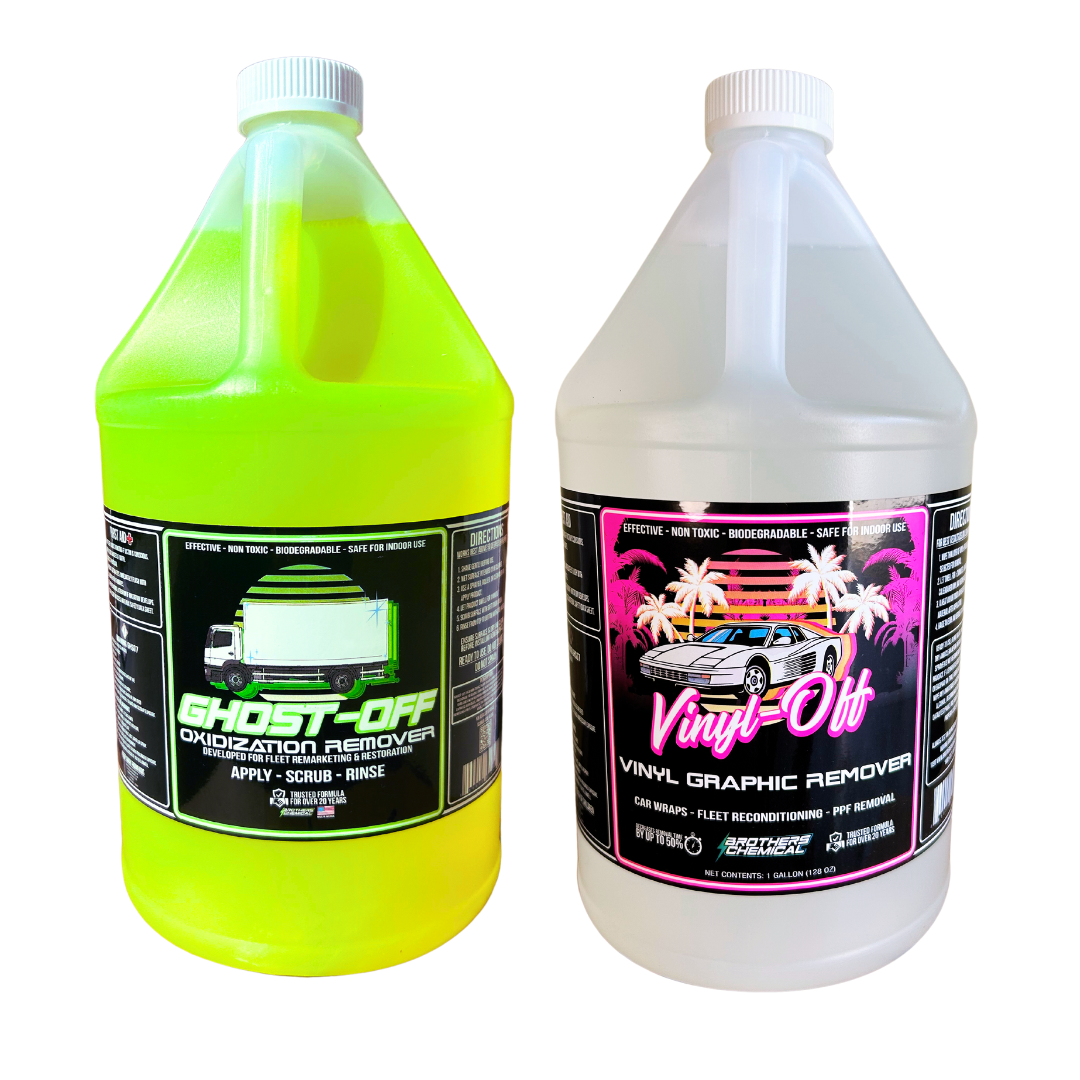 Brothers Chemical Professional Vinyl Wrap Adhesive Removal Vinyl Off
