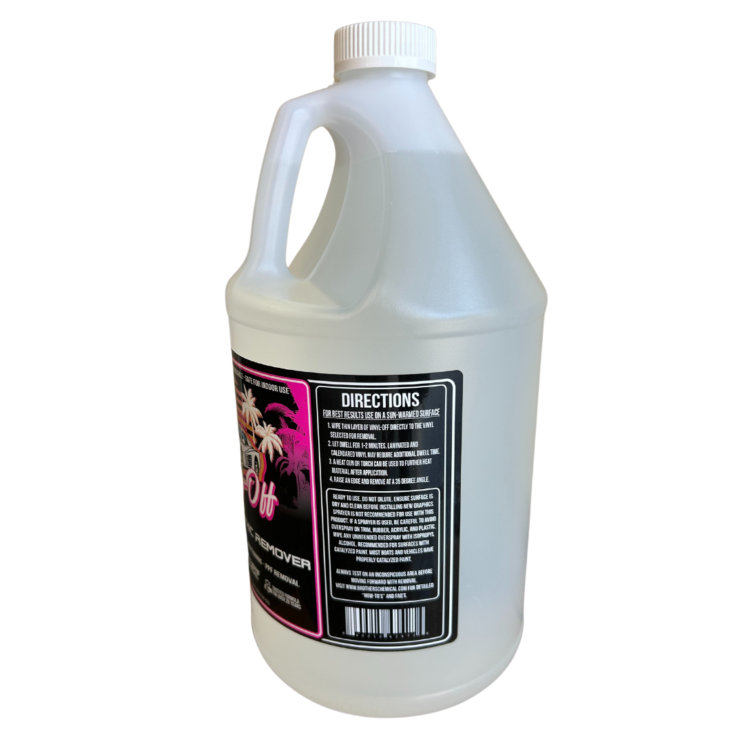 Vinyl-Off | Vinyl Graphic, Decal, and Racing Stripe Remover – Brothers ...